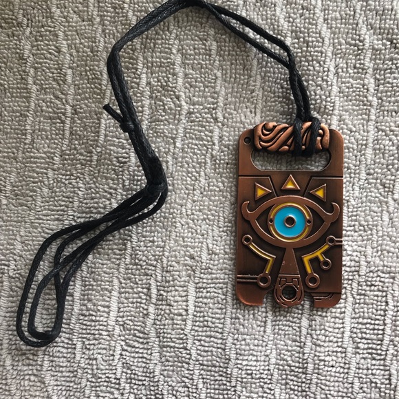Nintendo | Jewelry | Zelda Breath Of The Wild Sheika Necklace | Poshmark